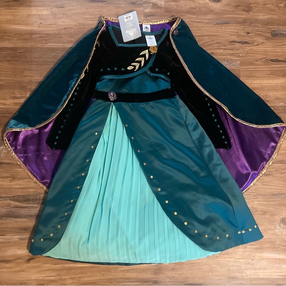 Disney | Costumes | New Disney Princess Anna Costume | Poshmark
